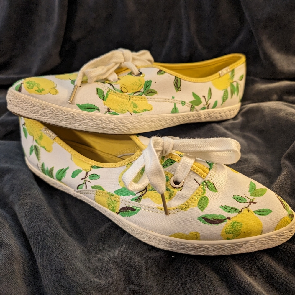 Kate Spade- Limited Edition Keds Lemon Shoes/ Size 9 … - Gem